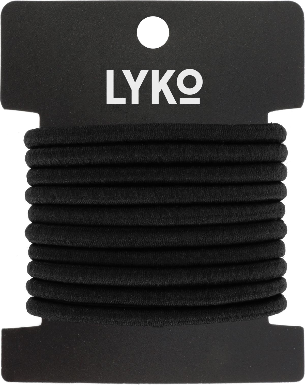 By Lyko Hair Ties Soft 10 pack Black | lyko.com