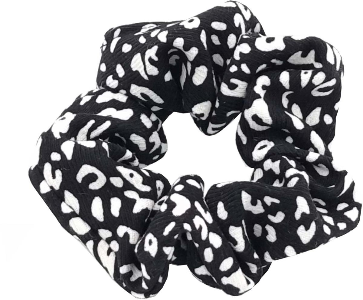By Lyko Mönstrad scrunchie Svart | lyko.com