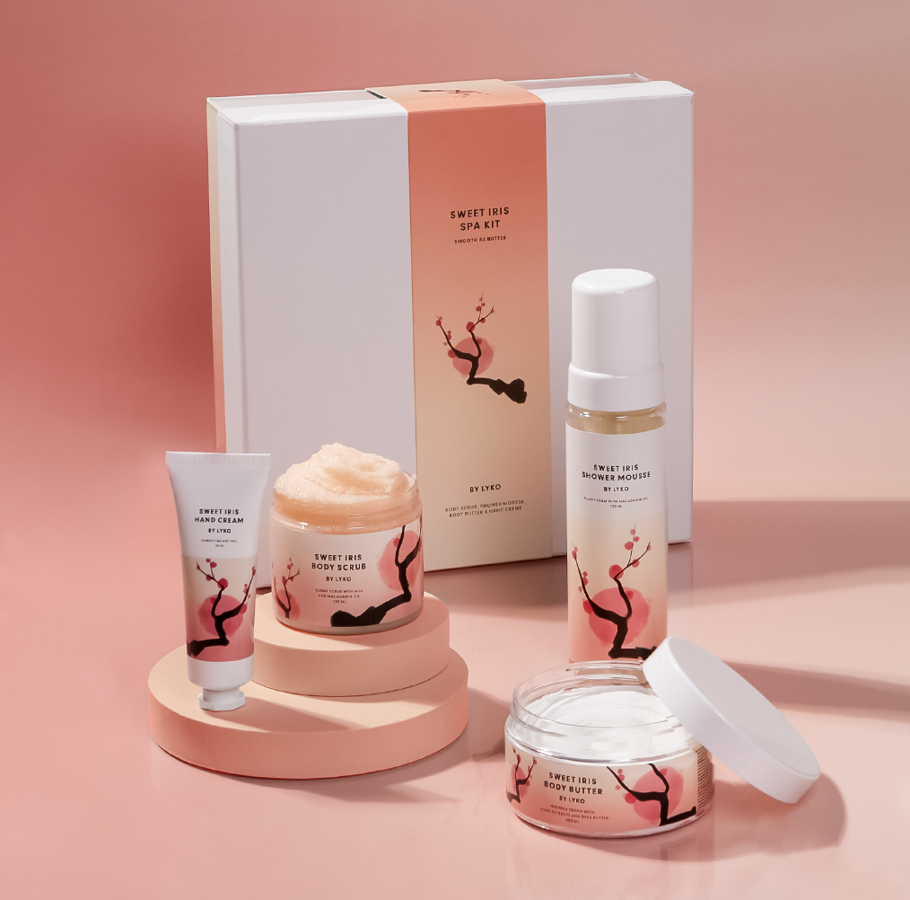 By Lyko Sweet Iris Spa Kit - Smooth as Butter | lyko.com