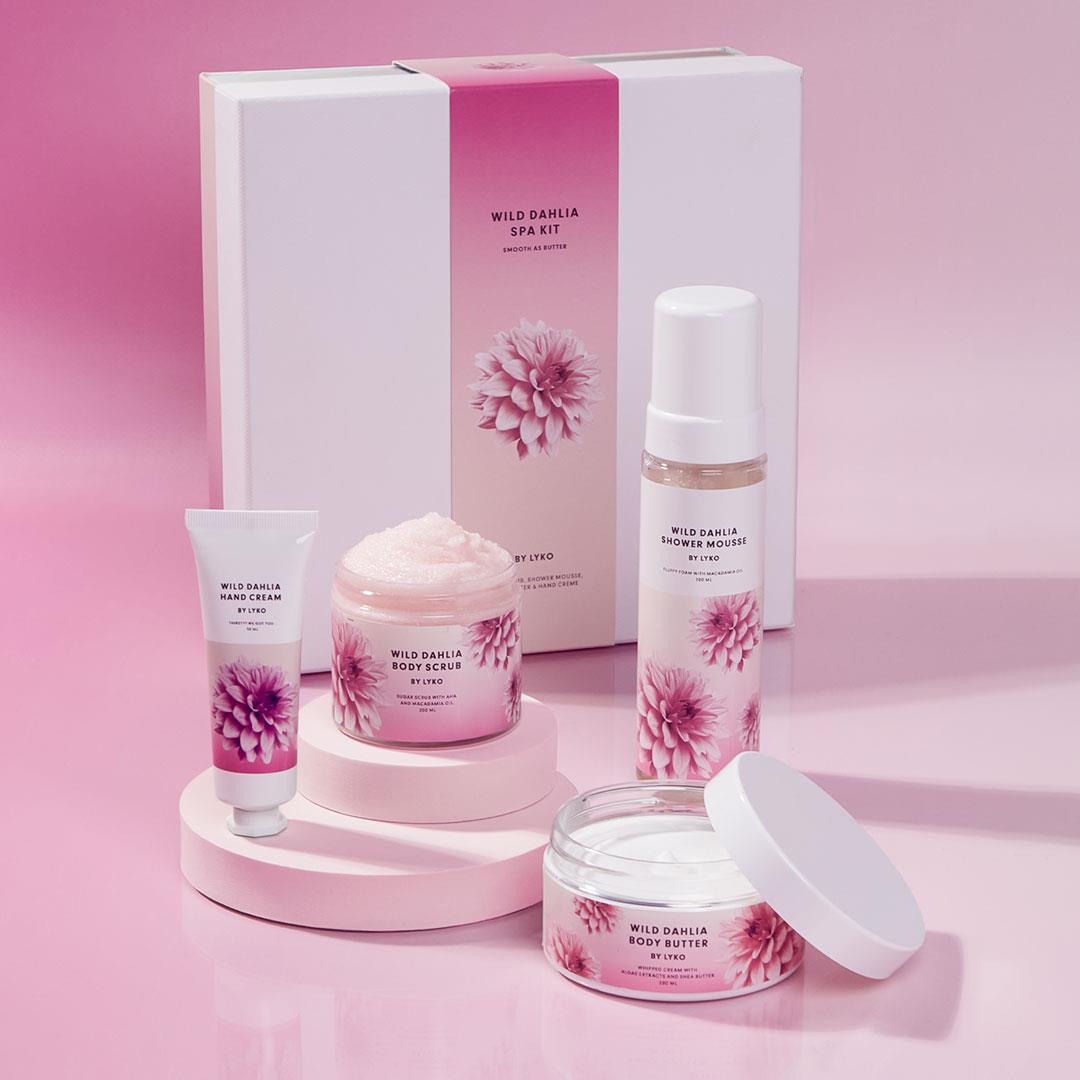 By Lyko Wild Dahlia Spa Kit - Smooth as Butter | lyko.com