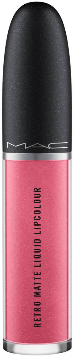 MAC Cosmetics Retro Matte Liquid Lip Colour Metallic Rose | lyko.com
