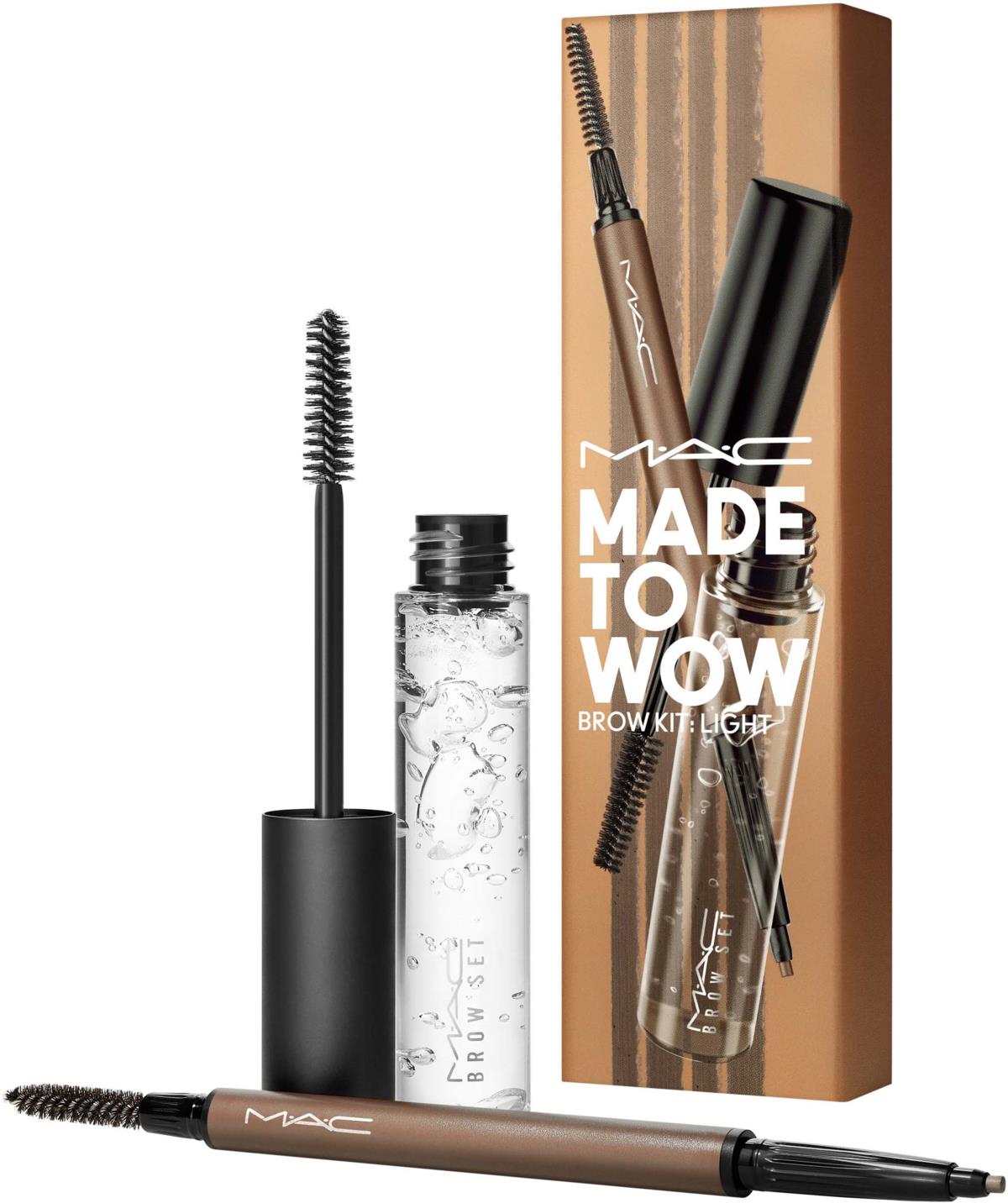 MAC Cosmetics Evergreen Made To Wow Brow Kit Light | lyko.com