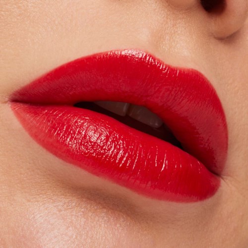 MAC Cosmetics Macximal Sleek Satin Lipstick Left On Red | lyko.com