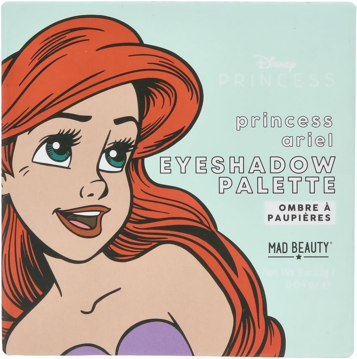 Mad Beauty Pop Princess Ariel Mini Eye Shadow Palette | lyko.com