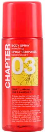 Mades Cosmetics B.V. Chapter 03 Body Spray - Berry & Amaryllis 50 ml | lyko.com