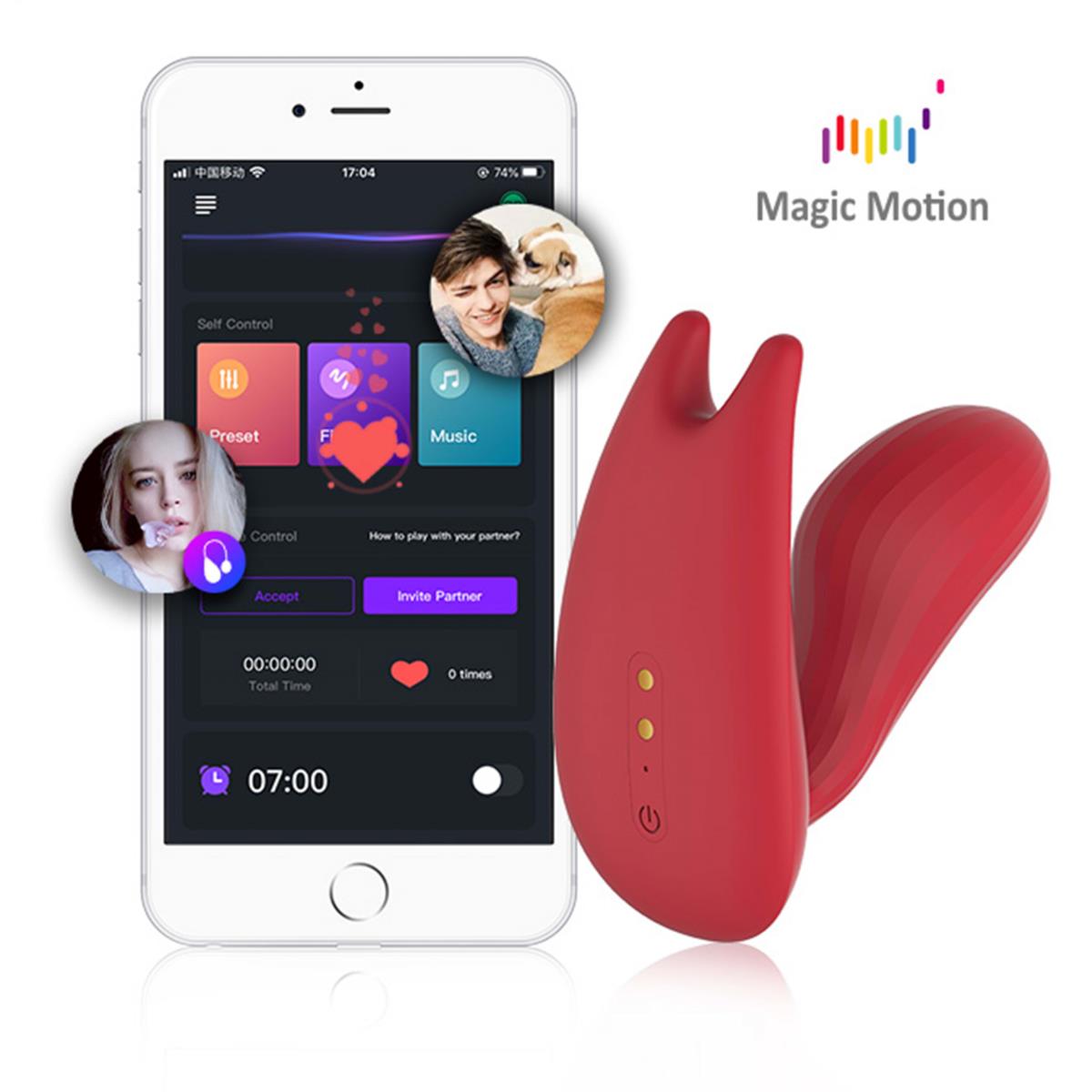 Magic Motion App Controlled Insertable Vibrator - Umi | lyko.com