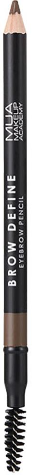 MUA Makeup Academy Brow Define Eyebrow Pencil Mid Brown | lyko.com MUA Makeup Academy Brow Define Eyebrow Pencil Mid Brown | lyko.com