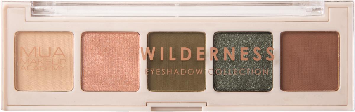 MUA Makeup Academy Eyeshadow Palette 5 Shades Wilderness | lyko.com