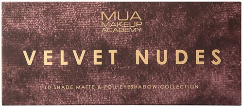MUA Makeup Academy Eyeshadow Palette 10 Shades Velvet Nudes | lyko.com