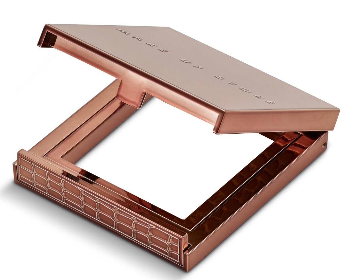 Make Up Store Powder Case Metallic Brown | lyko.com