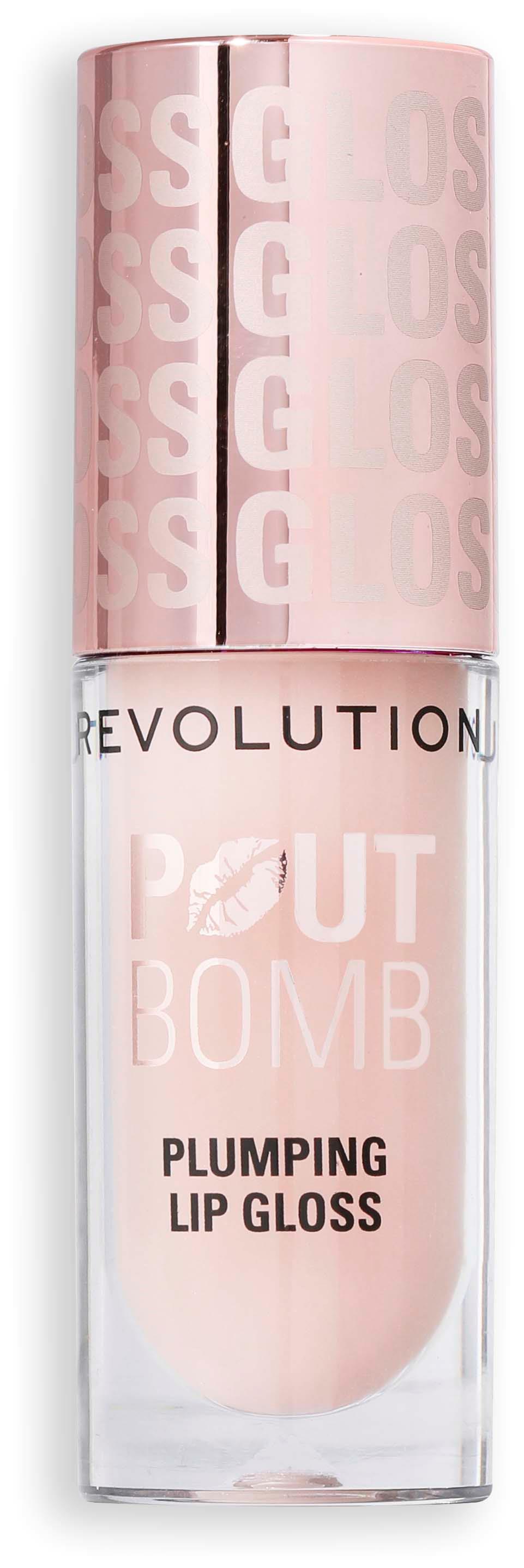 Revolution Beauty London Pout Bomb Plumping Gloss Milky Sheer Holo ...