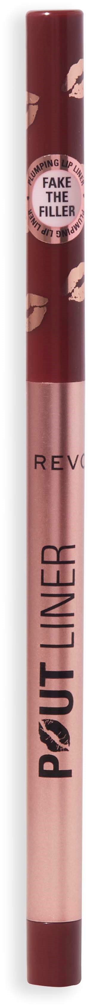 Makeup Revolution Pout Plumping Lip Liner Cookie Warm Brown | lyko.com