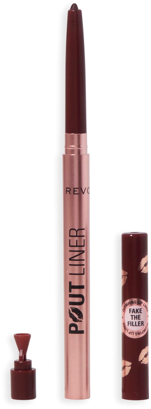 Makeup Revolution Pout Plumping Lip Liner Deepest Mauve | lyko.com