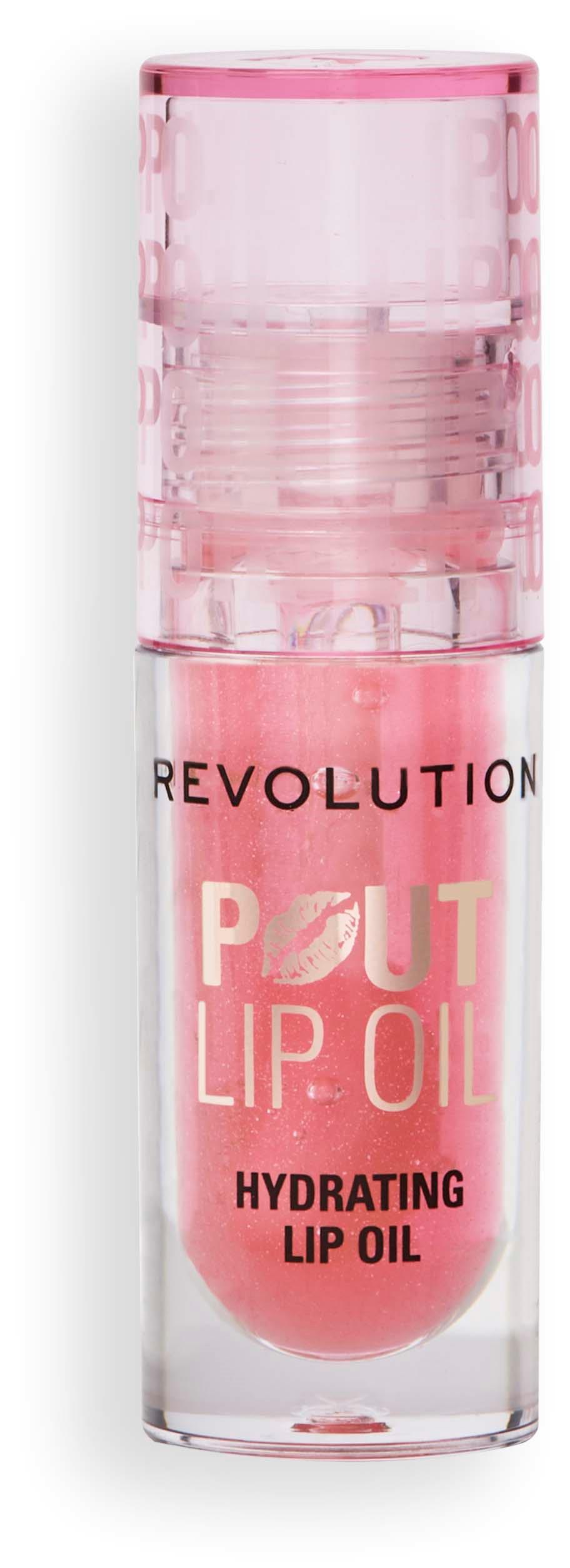 Revolution Beauty London Pout Lip Oil Glam Pink Shimmer | lyko.com