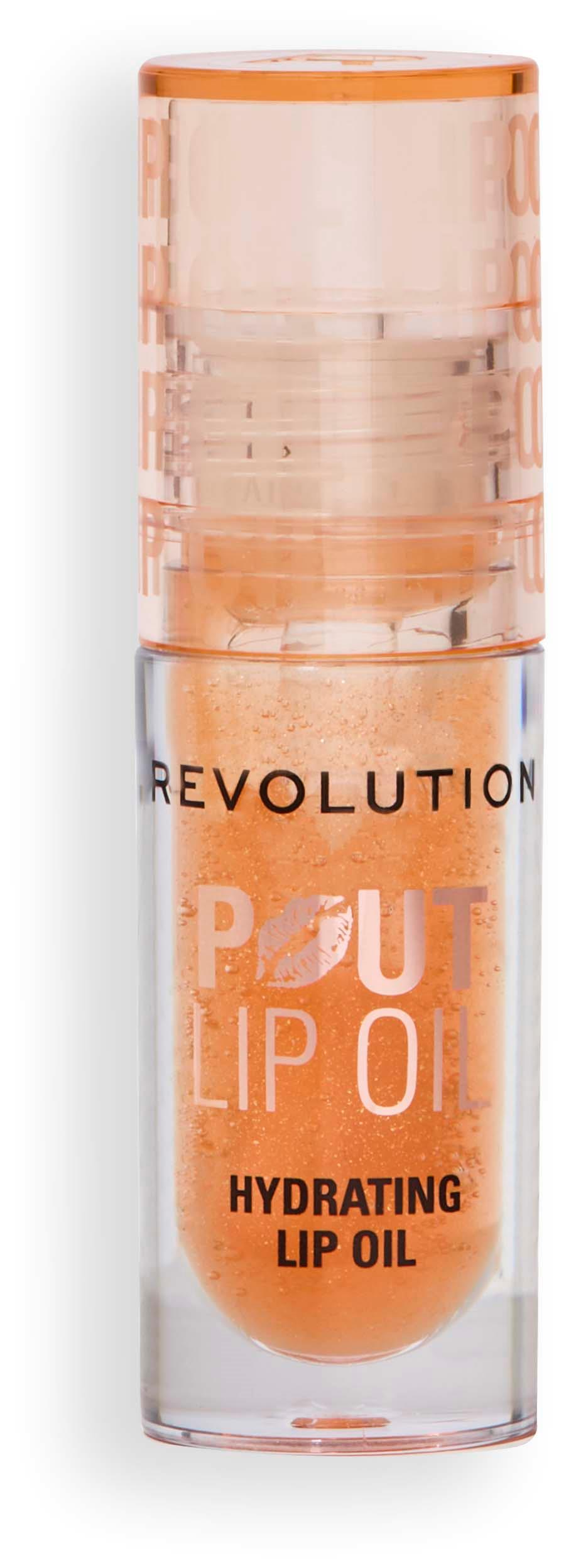 Revolution Beauty London Pout Lip Oil Honey Shimmer | lyko.com