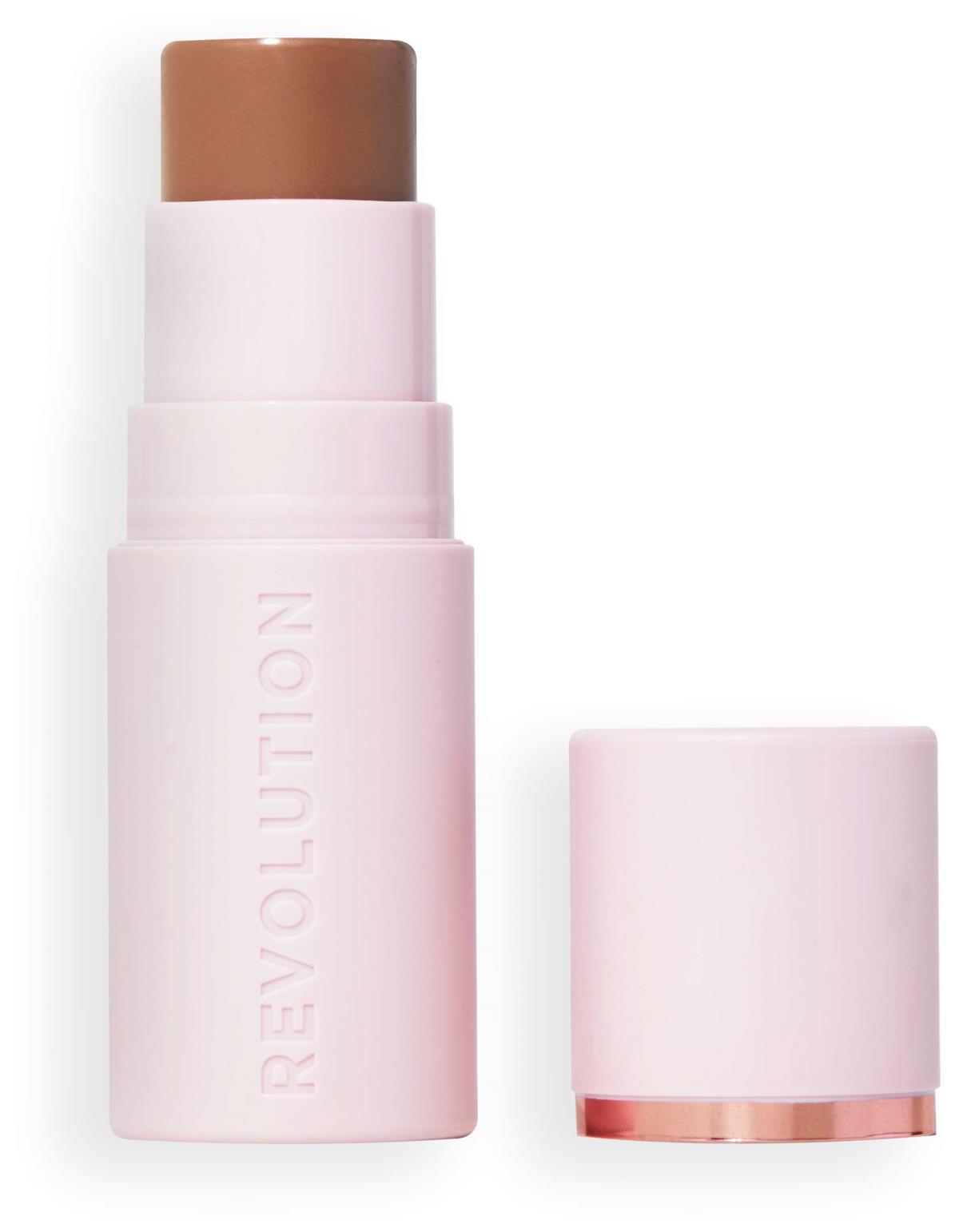 Revolution Beauty London Skin Silk Bronzer Stick Medium Sunset | lyko.com
