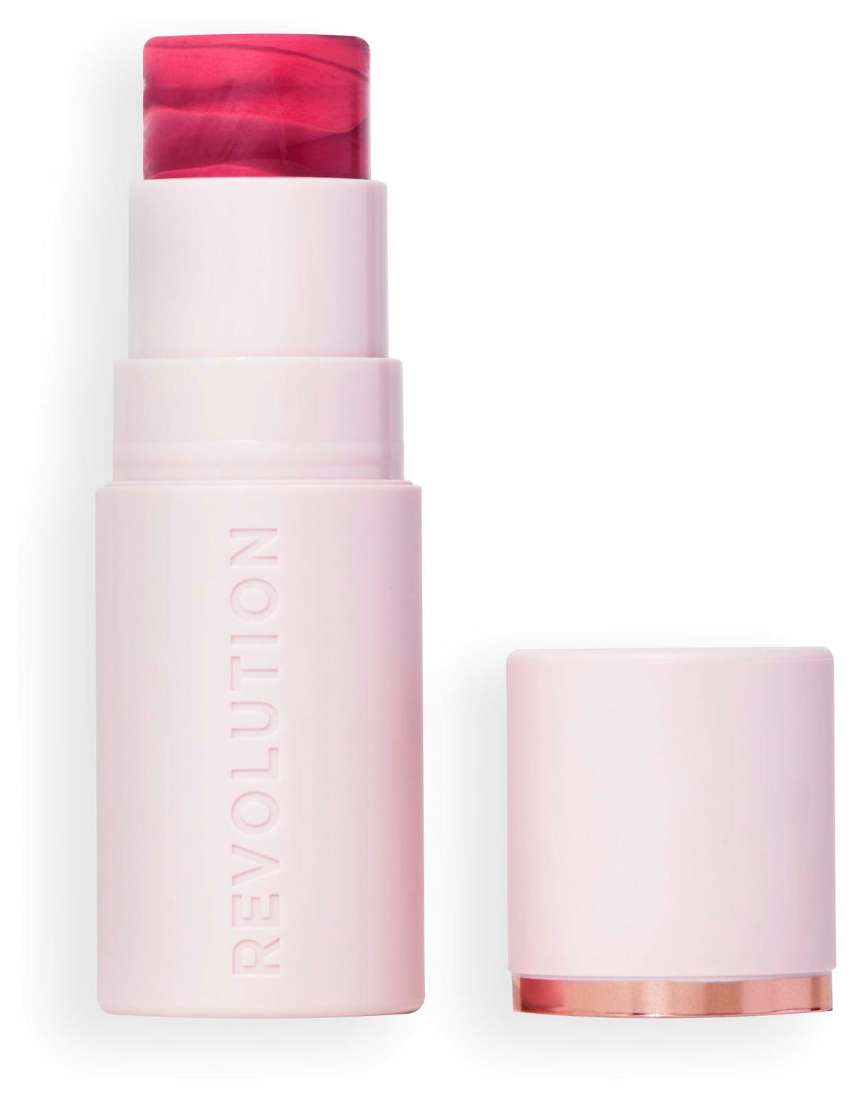 Makeup Revolution Skin Silk Marble Blush Stick Berry Flush | lyko.com
