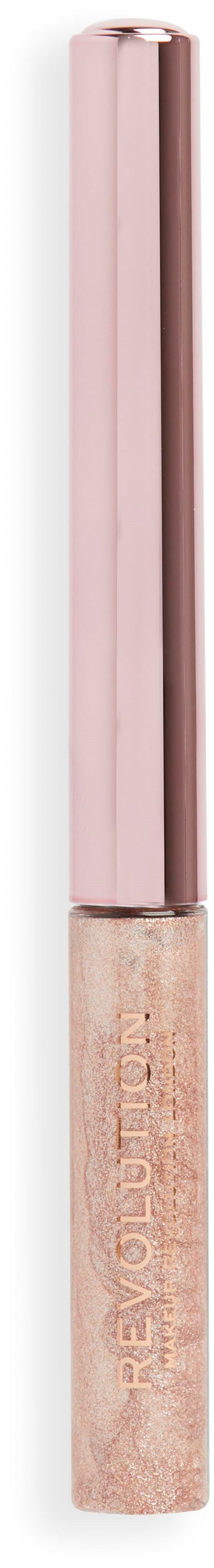 Makeup Revolution Super Flick Liquid Eyeliner Rose Gold | lyko.com