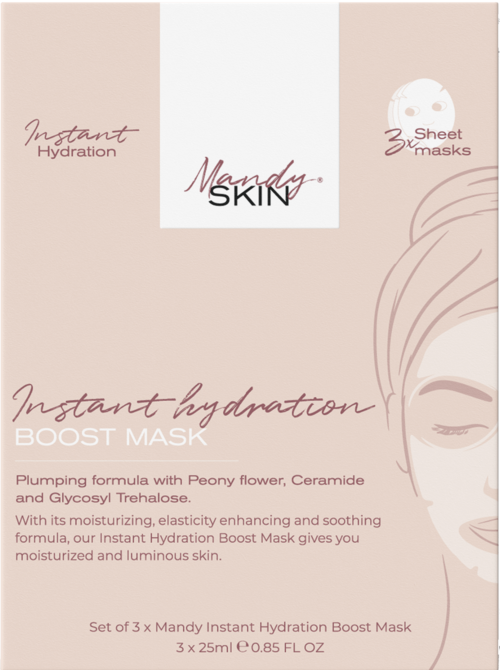 MandySkin Instant Hydration Boost Mask | lyko.com