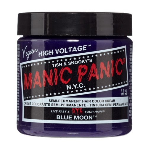 Manic Panic Semi-Permanent Hair Color Cream Blue Moon | lyko.com