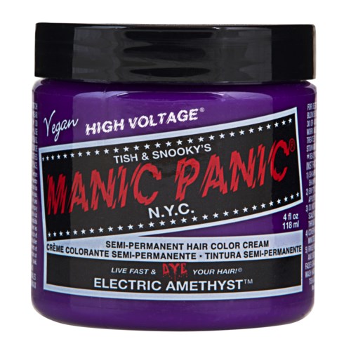 Manic Panic Semi-Permanent Hair Color Cream Electric Amethyst | lyko.com