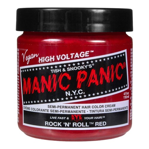 Manic Panic Semi-Permanent Hair Color Cream Rock 'n' Roll Red | lyko.com