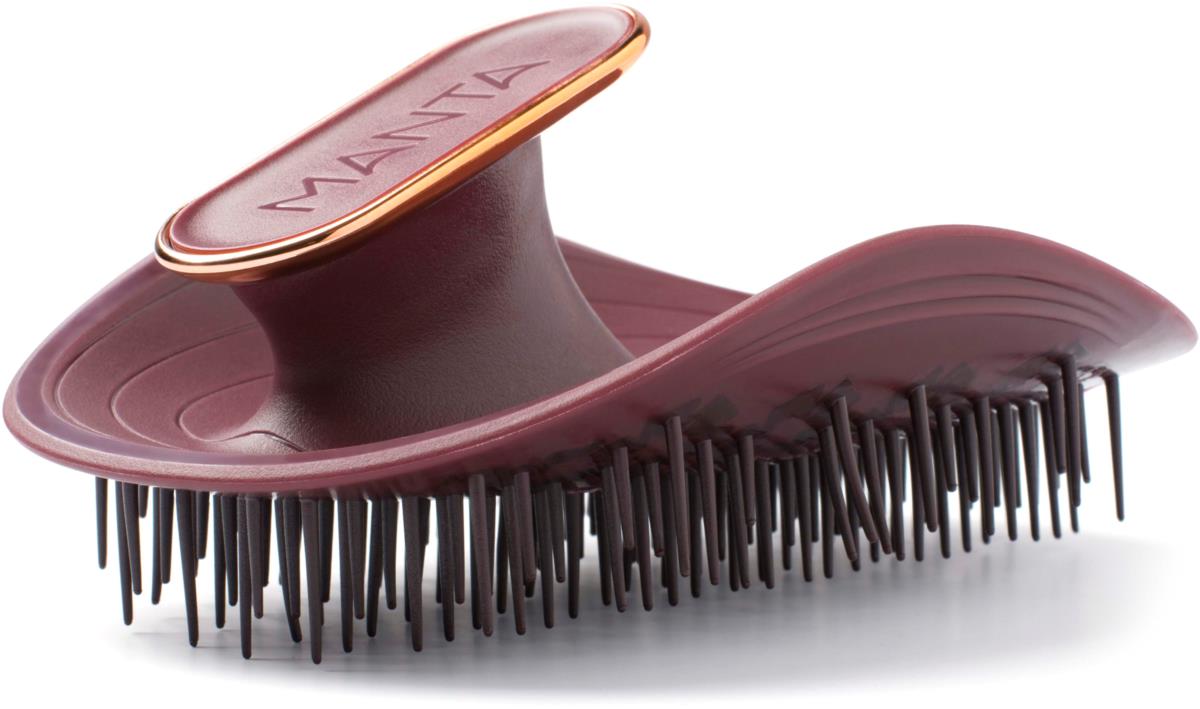 Manta Original Brush Burgundy/Rose Gold | lyko.com