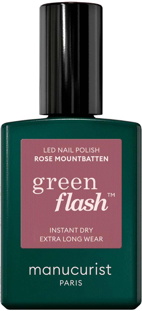 Manucurist Green Flash Gel Polish Rose Mountbatten | lyko.com