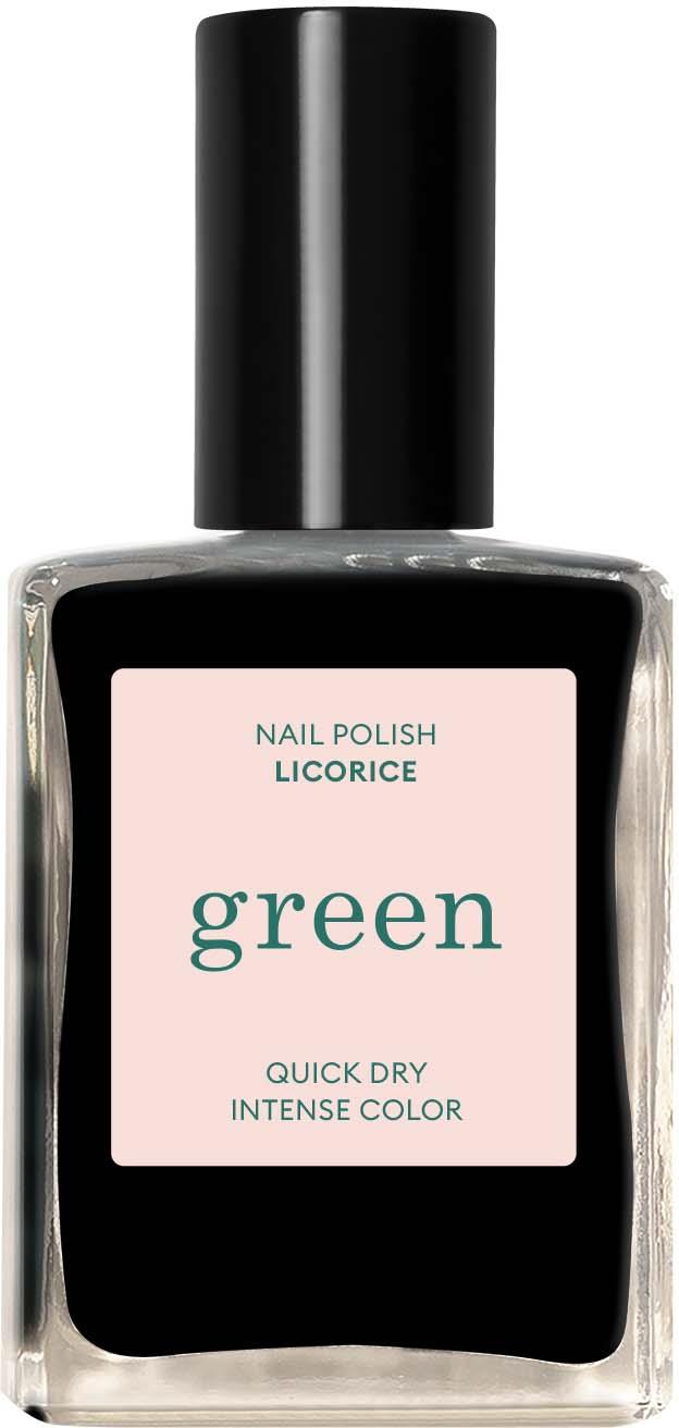 Manucurist Green Nail Polish Licorice | lyko.com