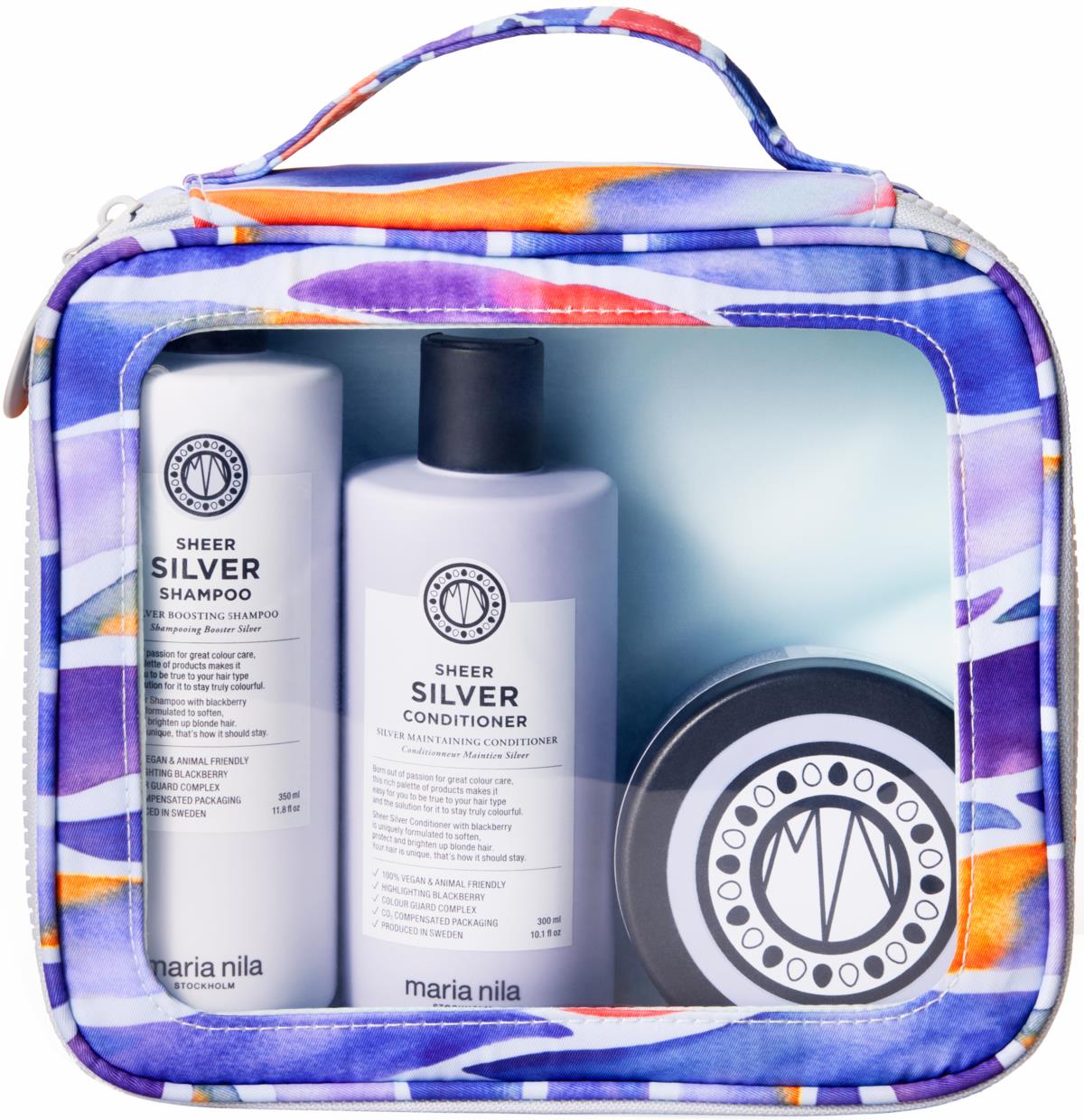 maria nila Beauty Bag Silver | lyko.com