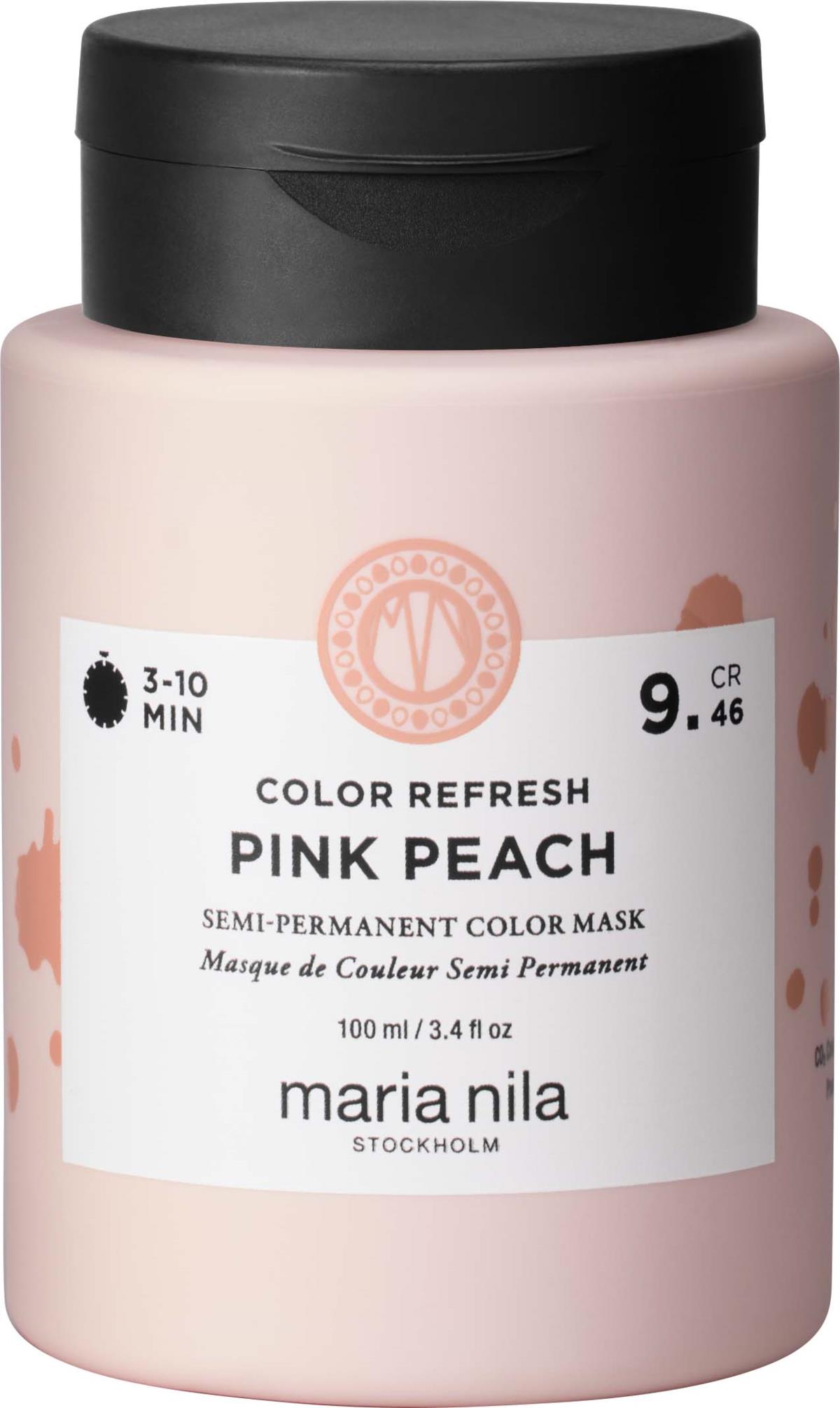 maria nila Colour Refresh Semi-Permanent Color Mask 9.46 Pink Peach ...