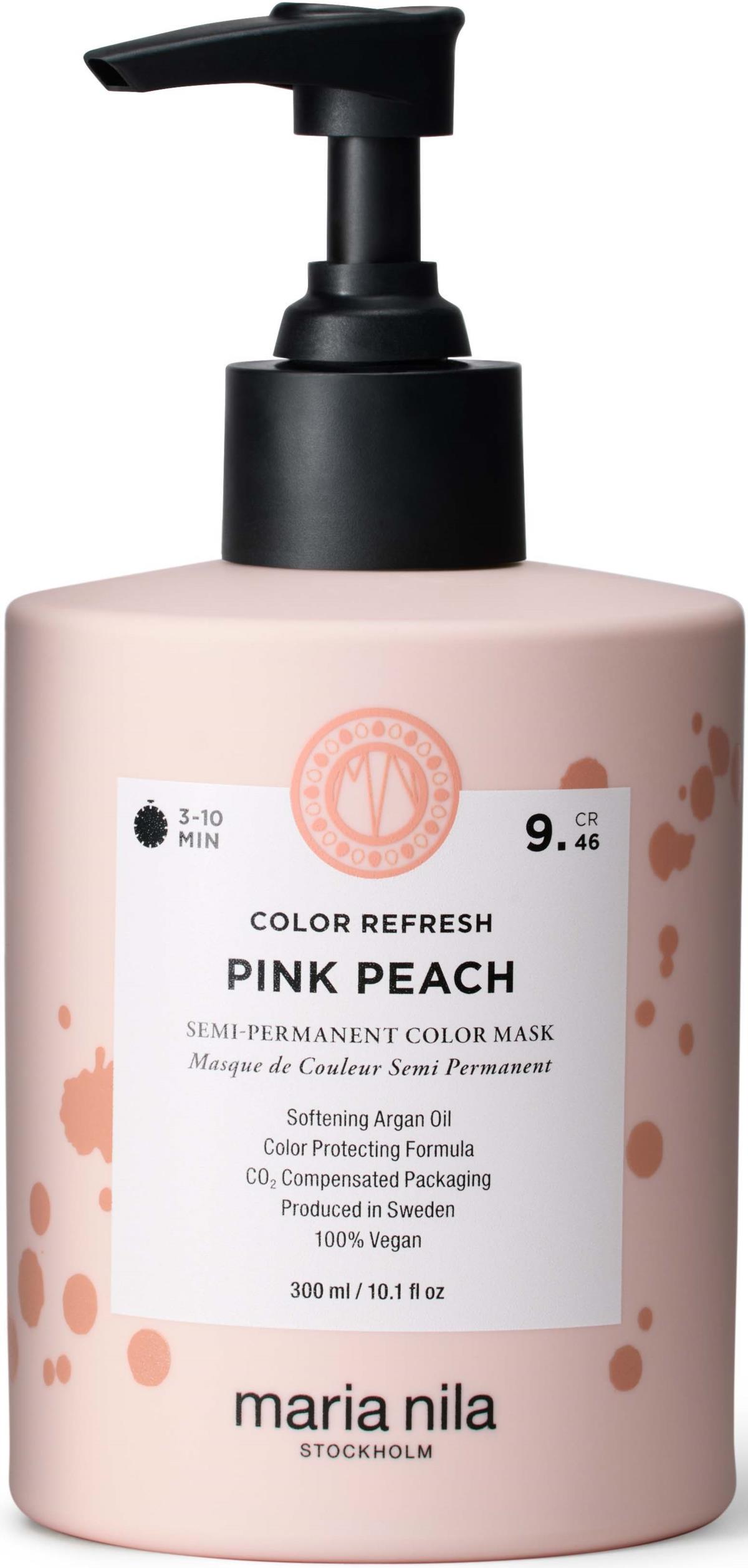 maria nila Colour Refresh Semi-Permanent Color Mask 9.46 Pink Peach ...