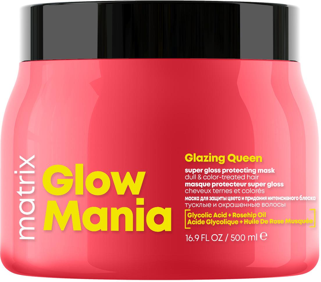 Matrix Glow Mania Glazing Queen Super Gloss Protecting Mask 500 ml ...