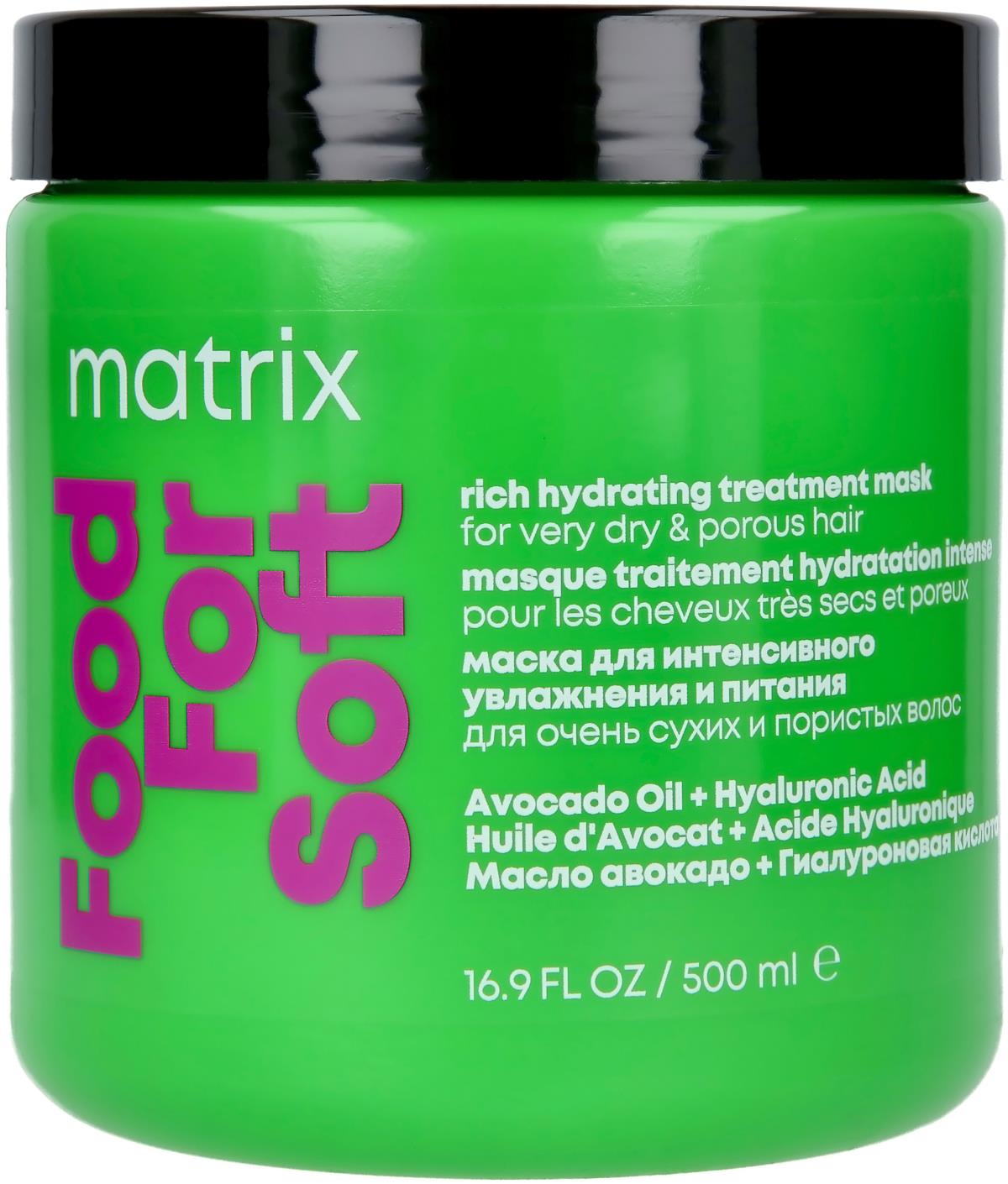 Matrix Food For Soft Rich Hydrating Treatment Mask 500 ml | lyko.com