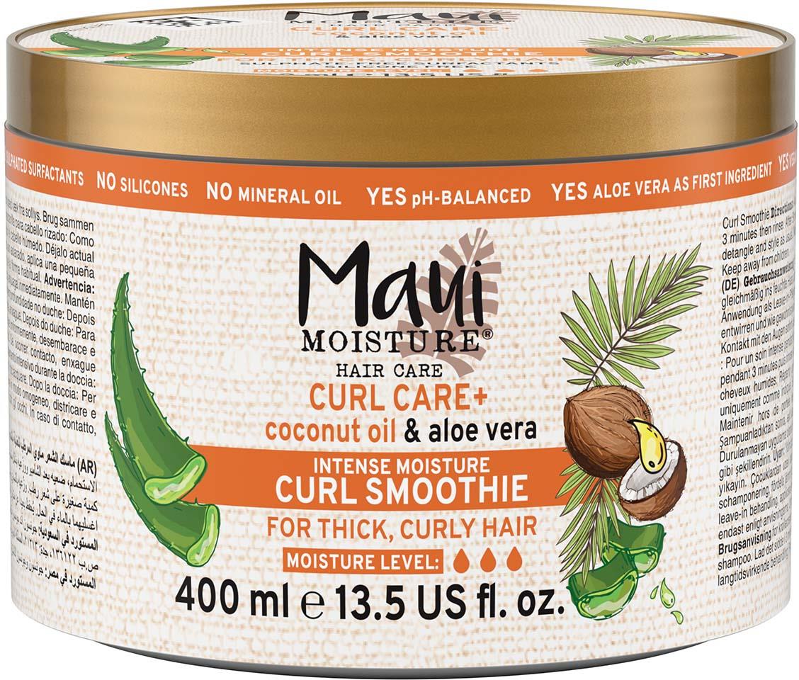 Maui Moisture Coconut Oil Coconut Oil Curl Smoothie Hair Mask 400 ml ...