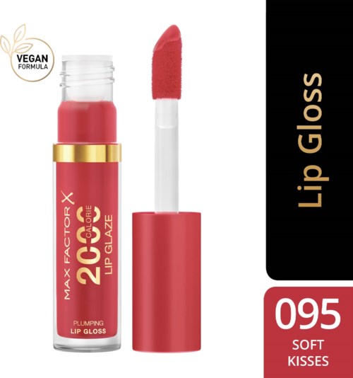 Max Factor 2000 Calorie Lip Glaze Lip Gloss 095 Soft Kisses | lyko.com