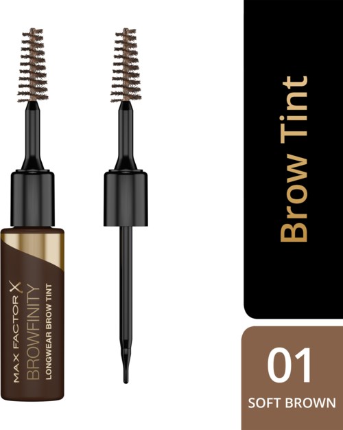 Max Factor BrowFinity Longwear Brow Tint 01 Soft Brown | lyko.com