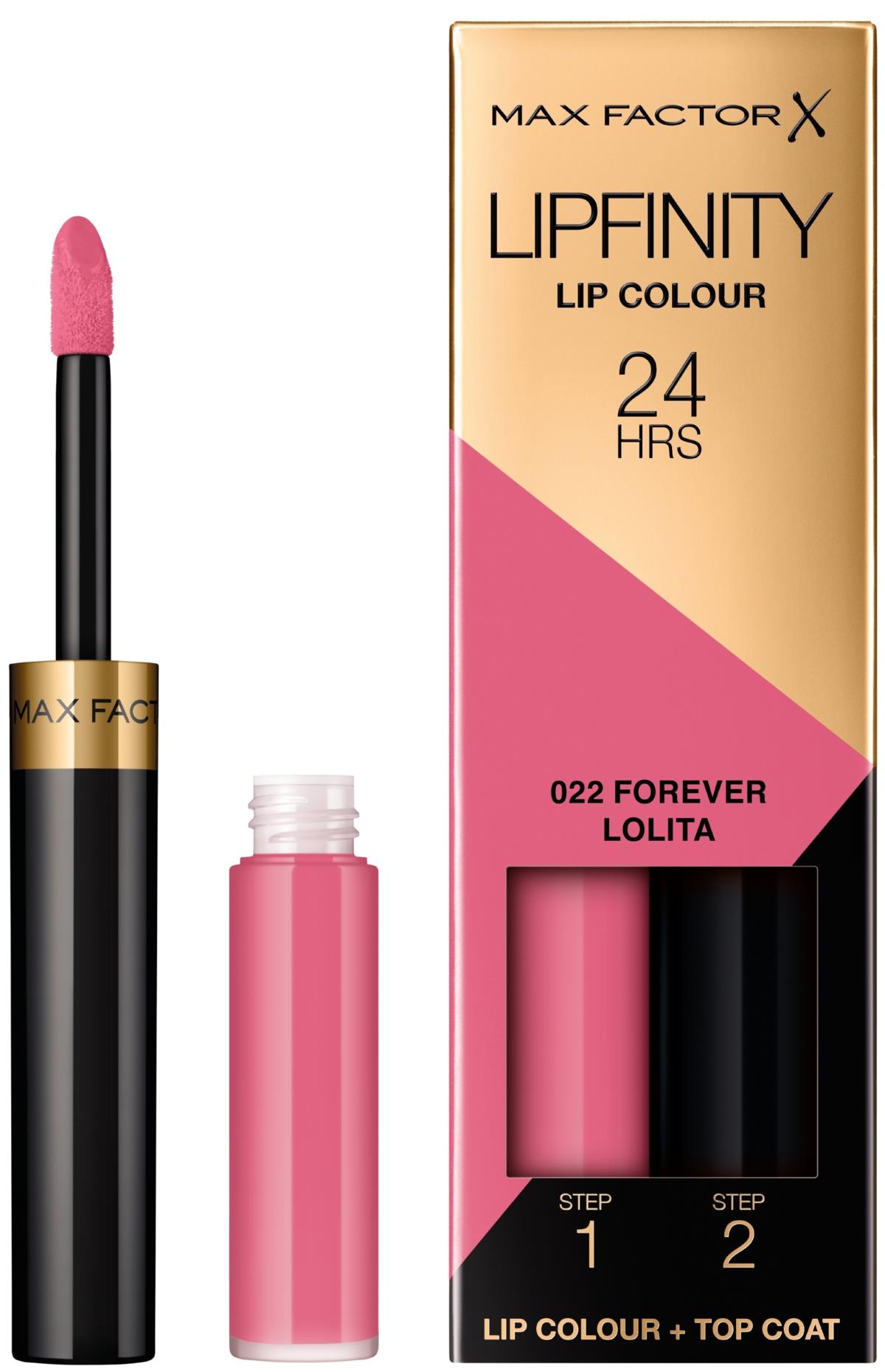 Max Factor Lipfinity Lip Colour 022 Forever Lolita | lyko.com