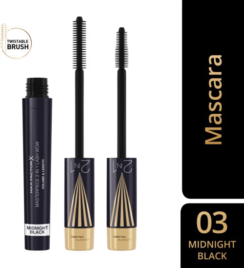 Max Factor Masterpiece 2in1 Lash Wow Mascara Midnight Black | lyko.com