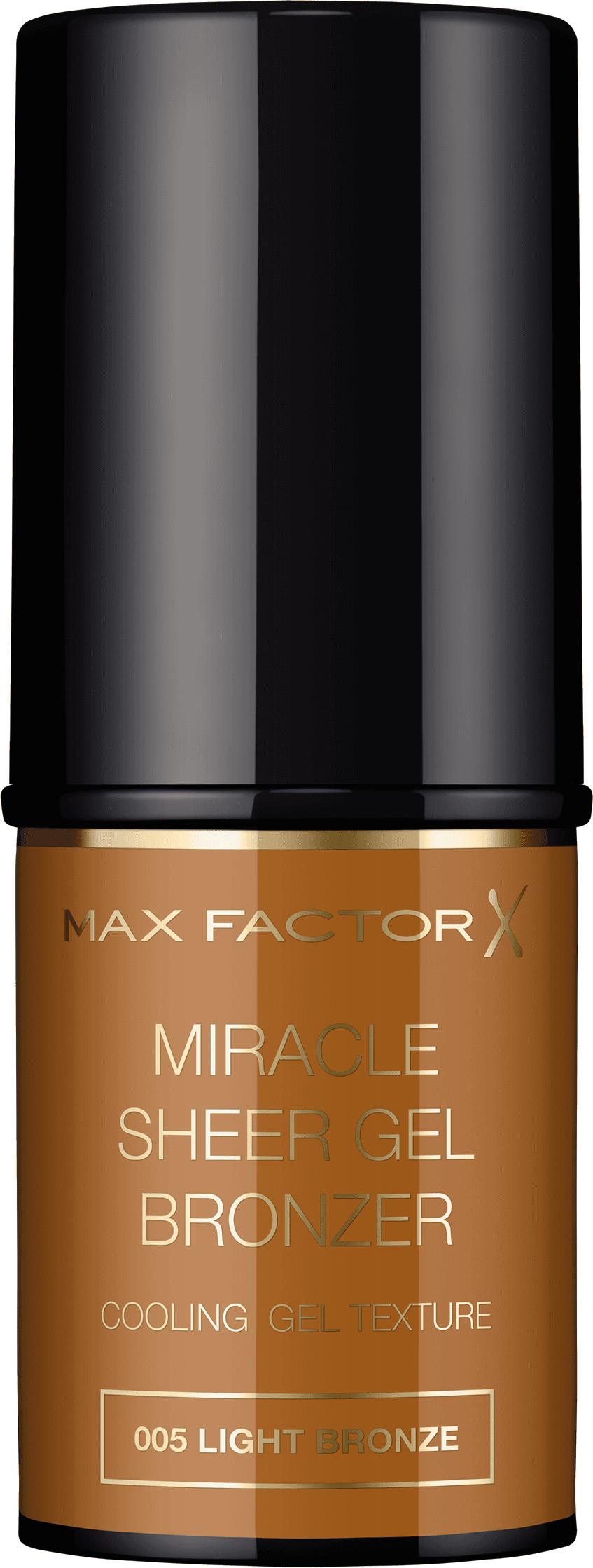 Max Factor Miracle Miracle Sheer Gel Bronzer | lyko.com
