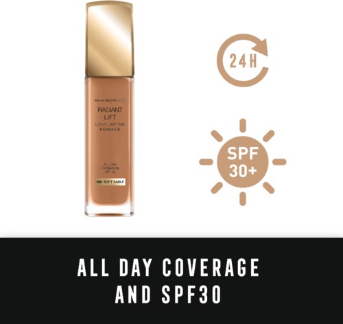Max Factor Radiant Lift Foundation 100 Soft Sable | lyko.com