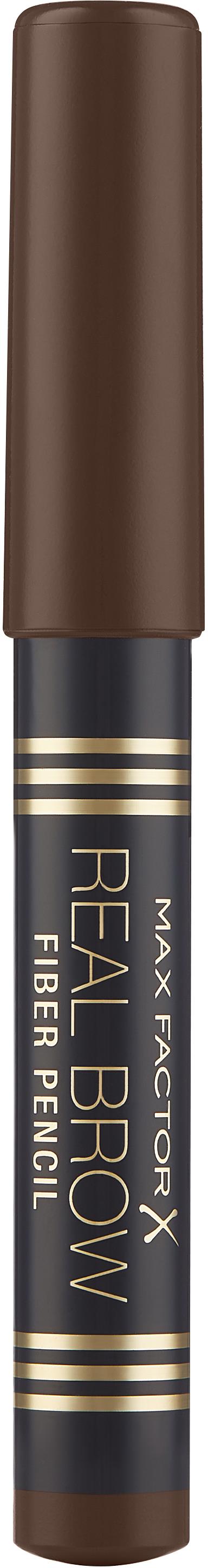 Max Factor Real Brow Fiber Pencil 03 Deep Brown | lyko.com