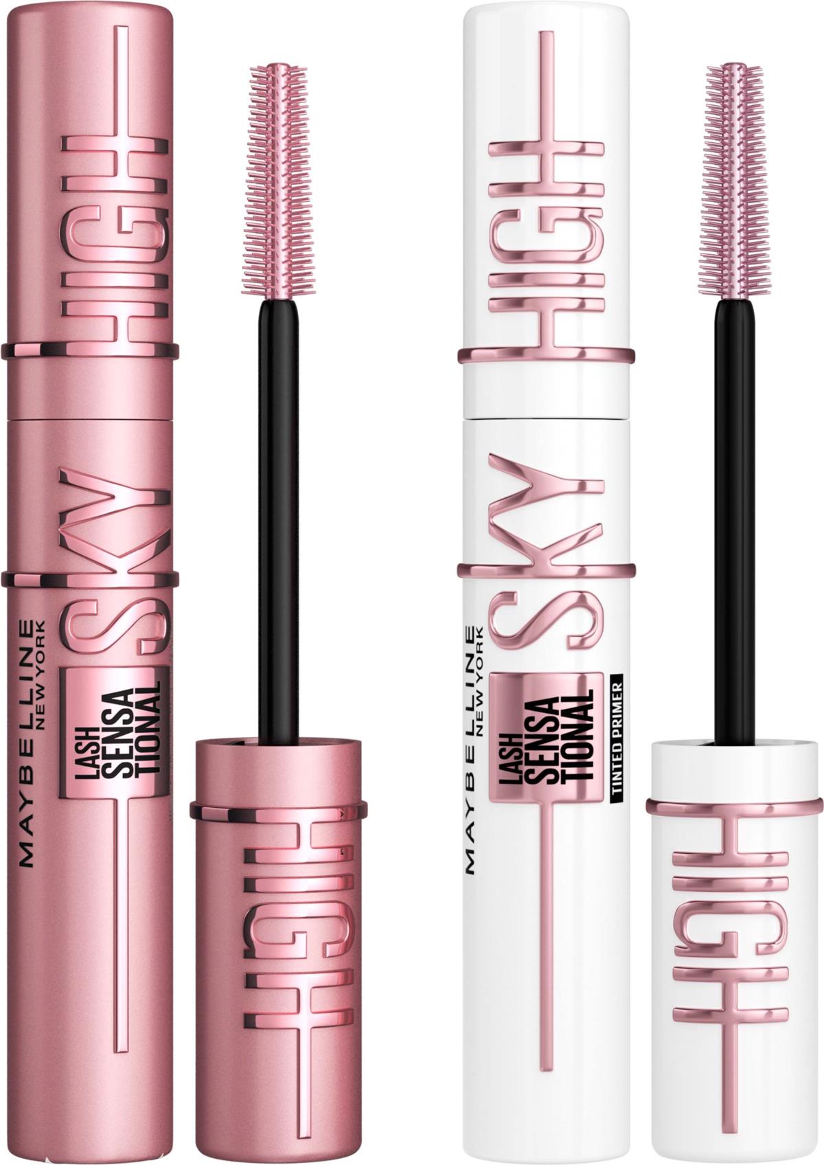 Maybelline New York Lash Sensational Sky High Mascara + Tinted Primer ...