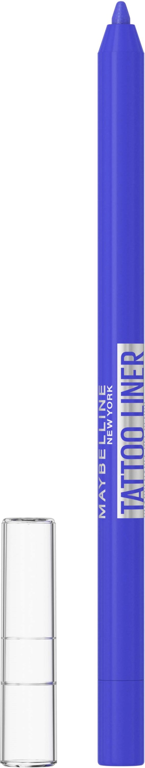 Maybelline New York Tattoo Tattoo Liner Gel Pencil 819 Galactic Cobalt ...