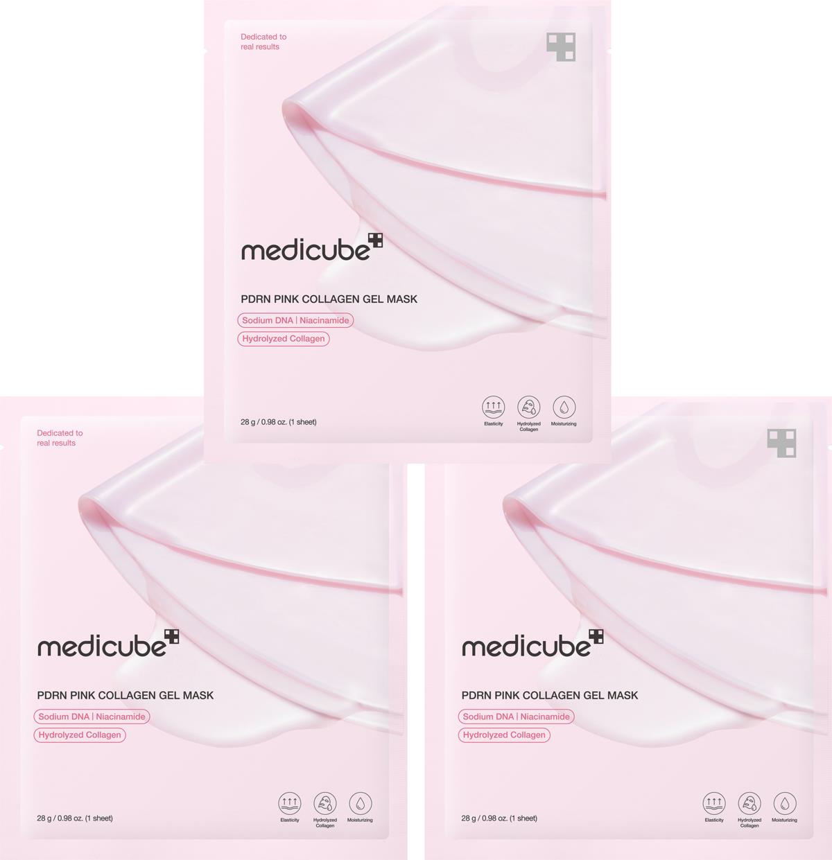 Medicube PDRN Pink Collagen Gel Mask 28 g x 3 | lyko.com