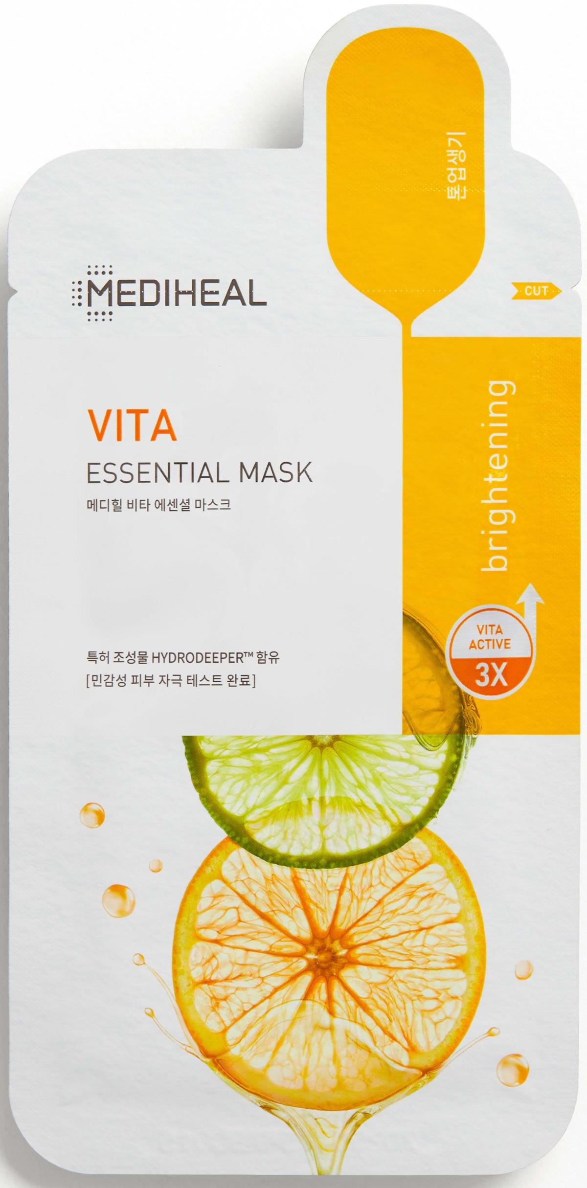 Mediheal Vita Essential Sheet Mask Brightening 20 ml | lyko.com
