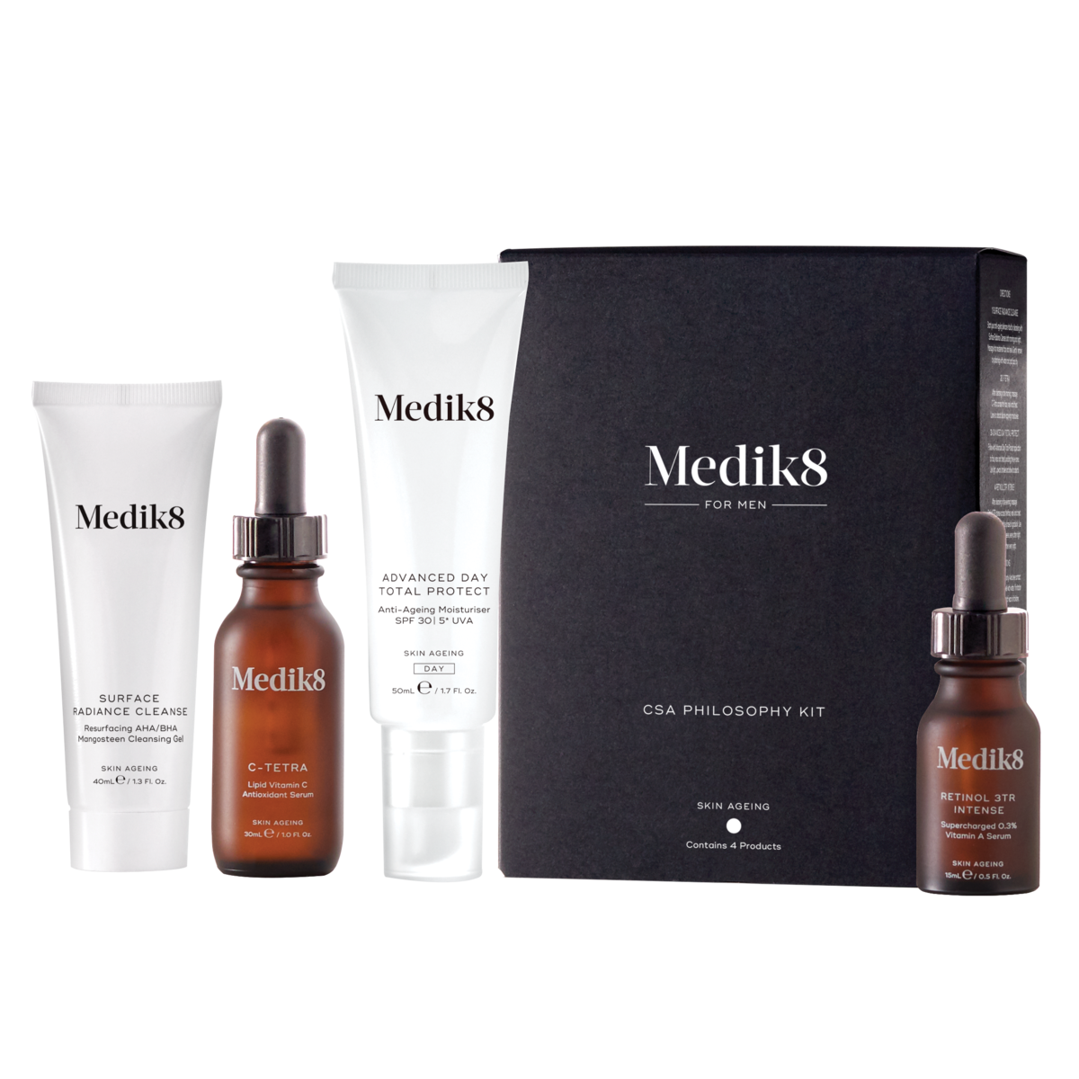 Medik8 CSA Philosophy Kit for Men | lyko.com
