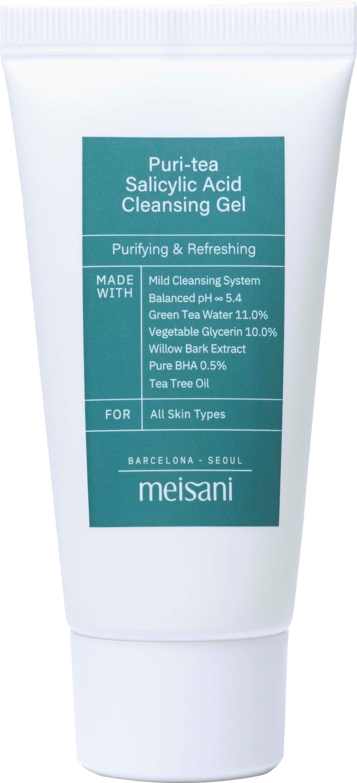Meisani Puri-Tea Salicylic Acid Cleansing Gel 30 ml | lyko.com
