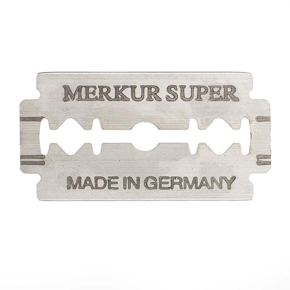 Merkur Solingen Double Edge Razor Blades Super Platinum Stainless x10 ... Merkur Solingen Double Edge Razor Blades Super Platinum Stainless x10 ...