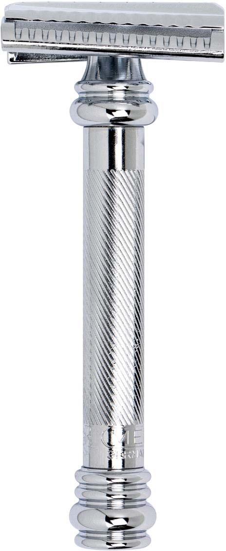 Merkur Solingen Safety Razor 39C Slant Bar Barberpole | lyko.com